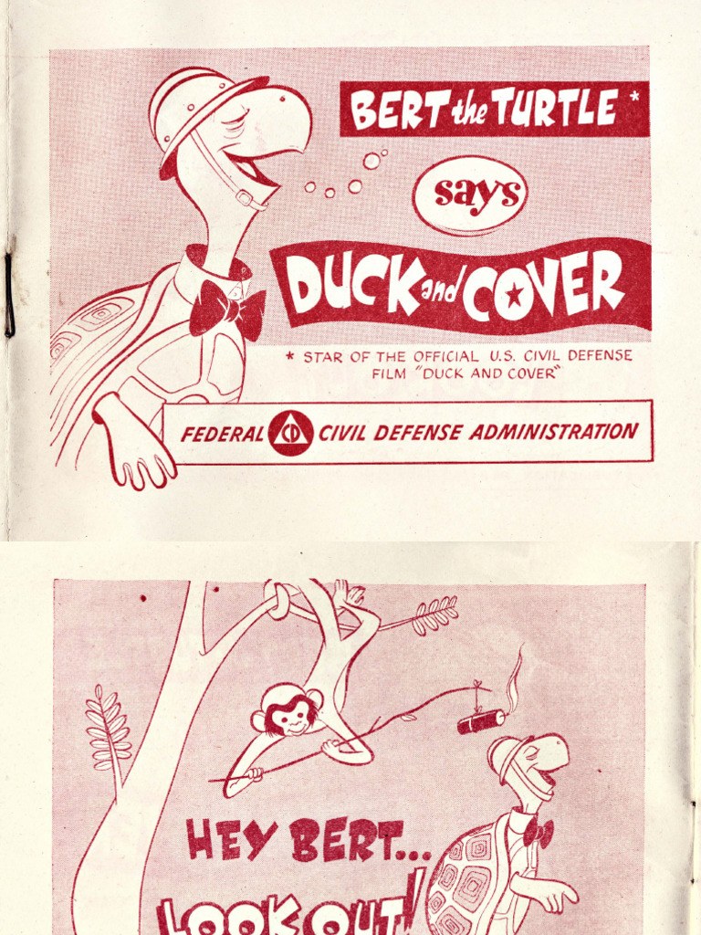 Duck and Cover Pamphlet | PDF