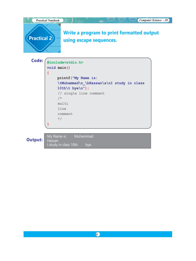 10th Important C Programs Practical | PDF