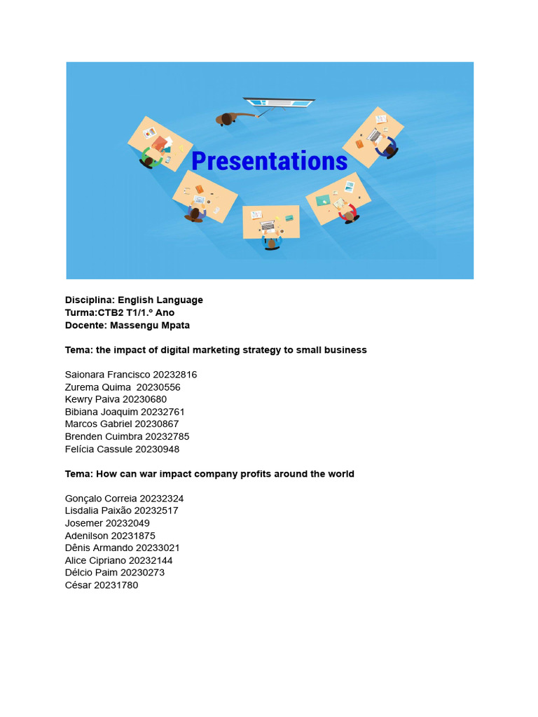 PP2 Presentation | PDF