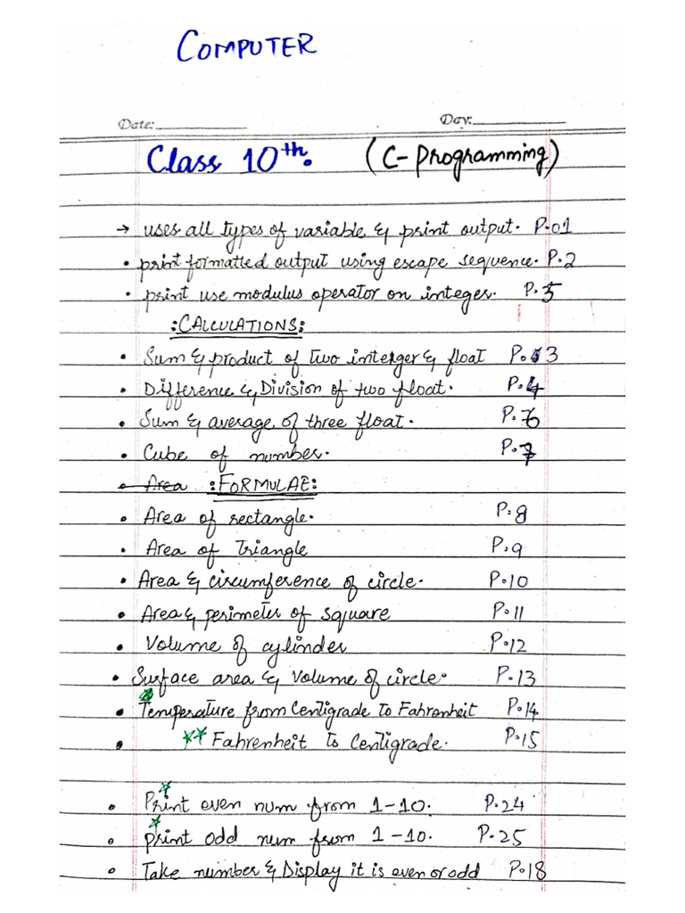 10th Comp Practical | PDF