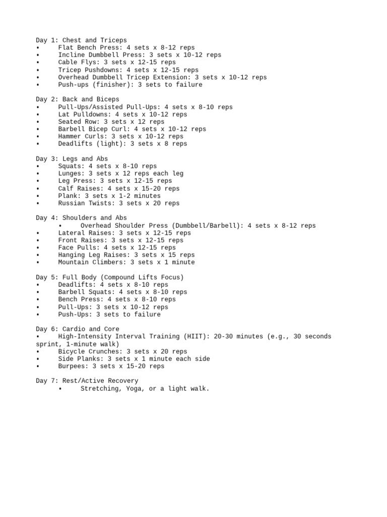 Darpan Workout | PDF