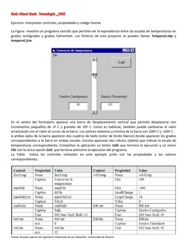 Guía de Programación en Visual Basic | PDF | Modelo de color Rgb ...