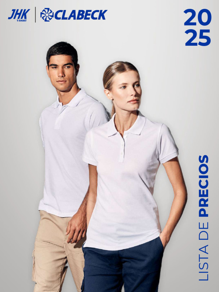 Lista de Precios de Ropa JHK | PDF | Textiles | Sector secundario de la ...
