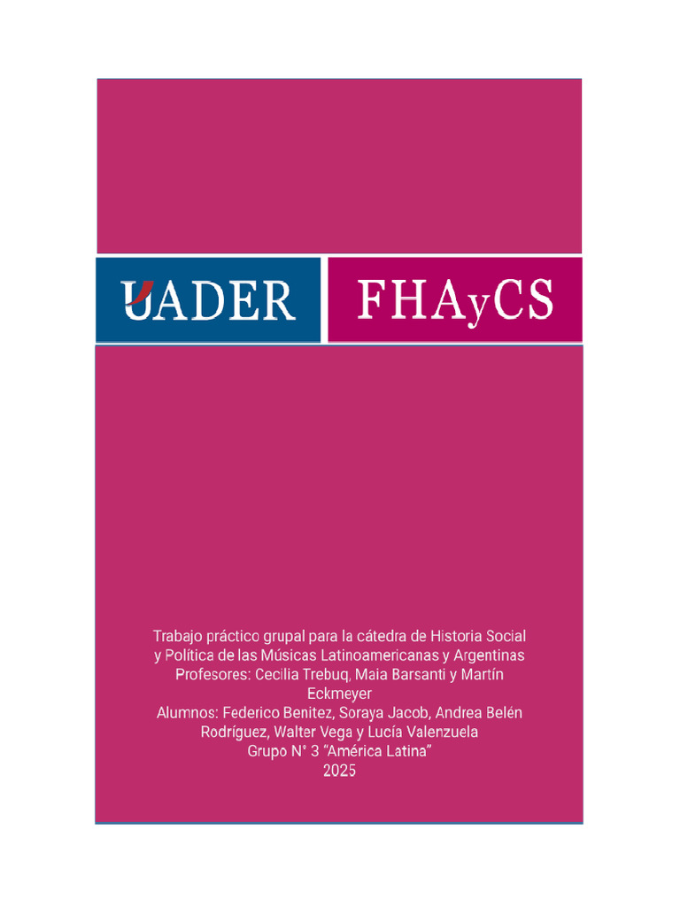 Tp 1 Latinoam Rica | PDF | America latina | Américas