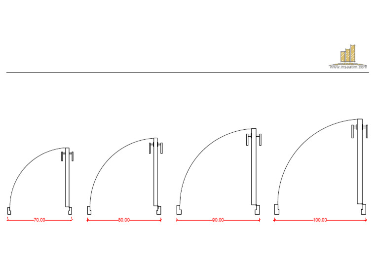 DWG Kapi Cizimleri Plan | PDF