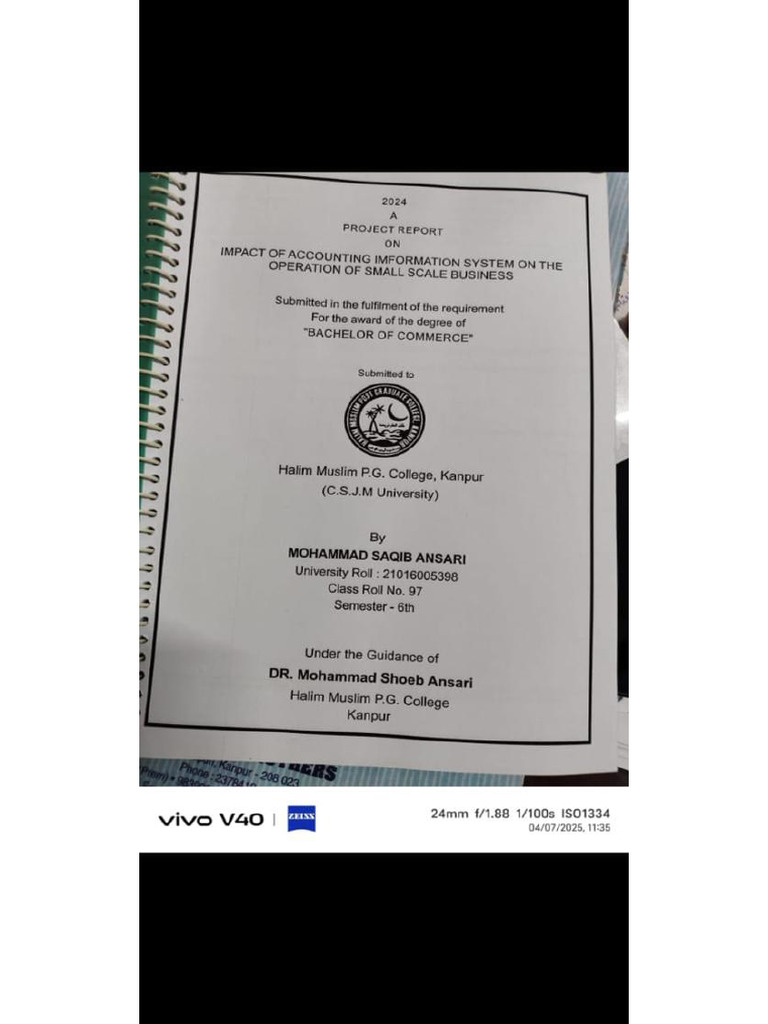 Project Cover Page | PDF