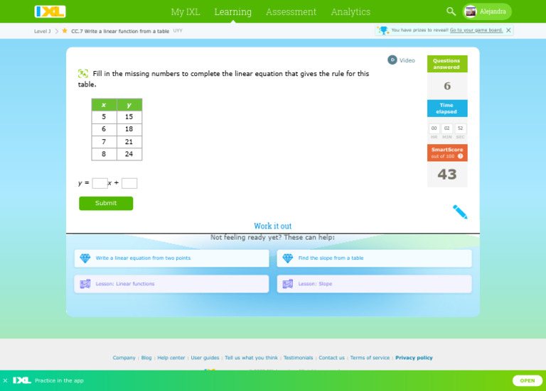 Understanding Level J in IXL | PDF | Mathematics