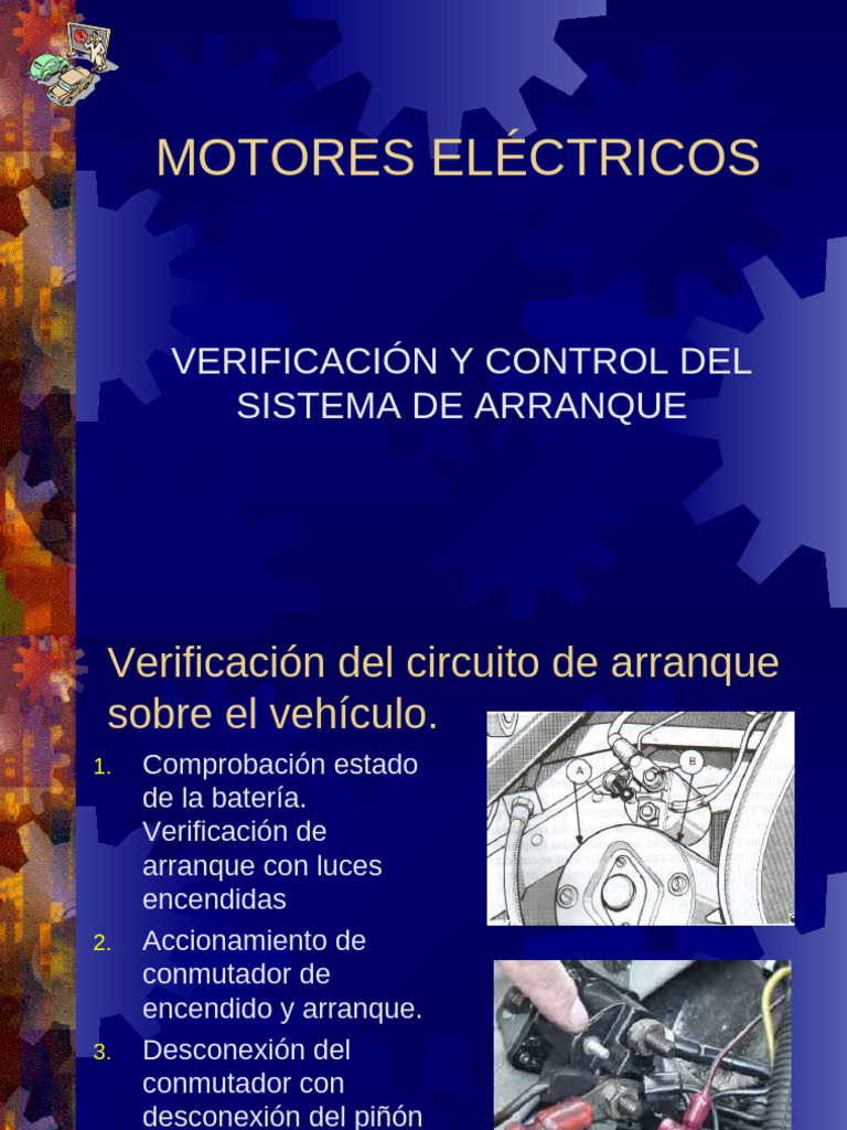 Motor de Arranque | PDF | Resistor | Inductor