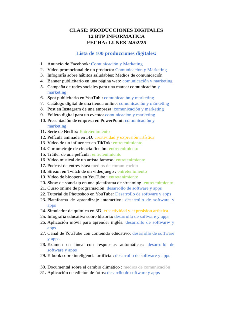 Producciones Digitales | PDF | Software de la aplicacion | Youtube