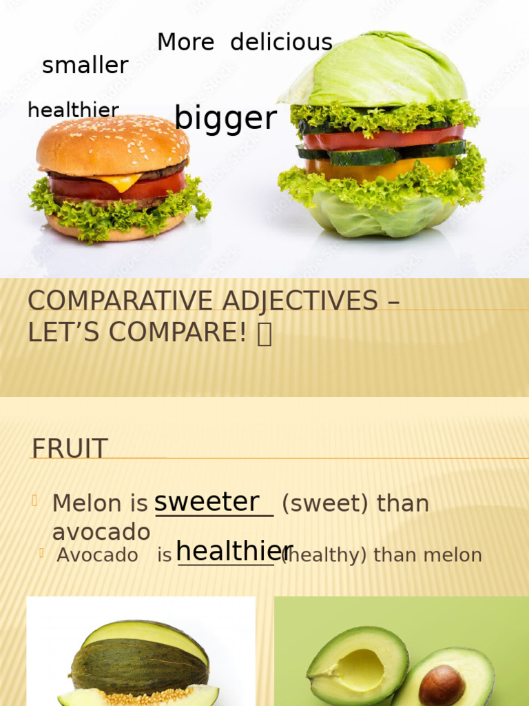 Comparative Adjectives Practice Worksheet | PDF