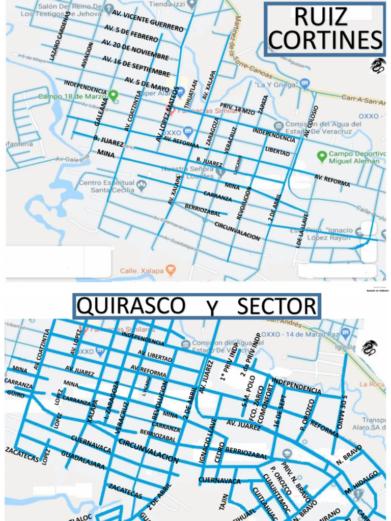 Mapas Coatzintla | PDF