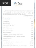 Medusa Restaurant Special Menu | PDF | Salad | Sauce