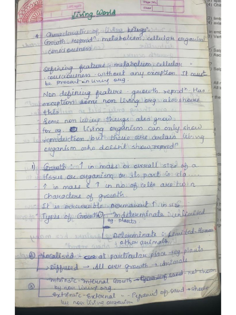 Kingdom Classification - NB Ma'am Notes | PDF