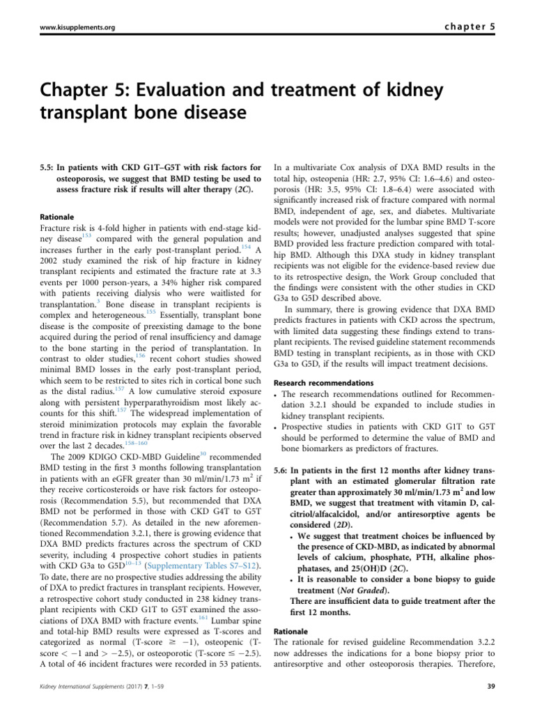 2017 KDIGO CKD MBD GL Update - PDF - Range - 40 50 | PDF | Chronic ...