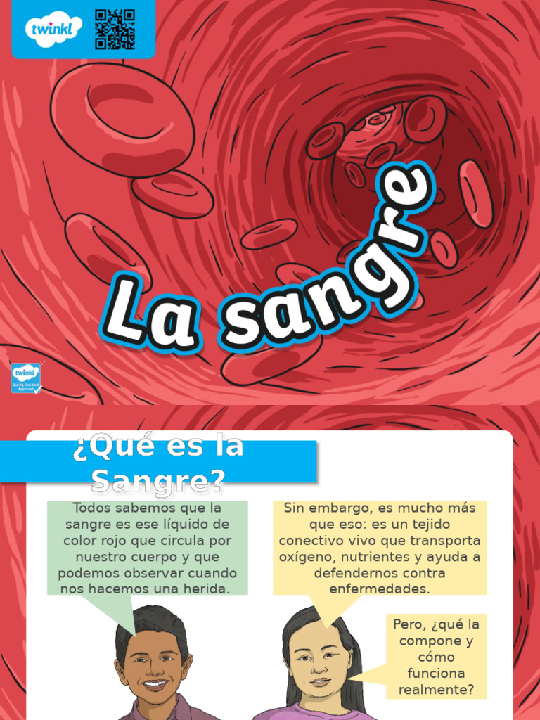 PowerPoint La Sangre | PDF | Sistema circulatorio | Sangre