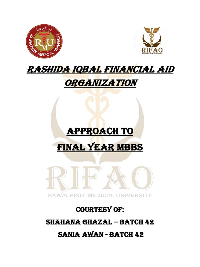 Approach To Final Year MBBS | PDF