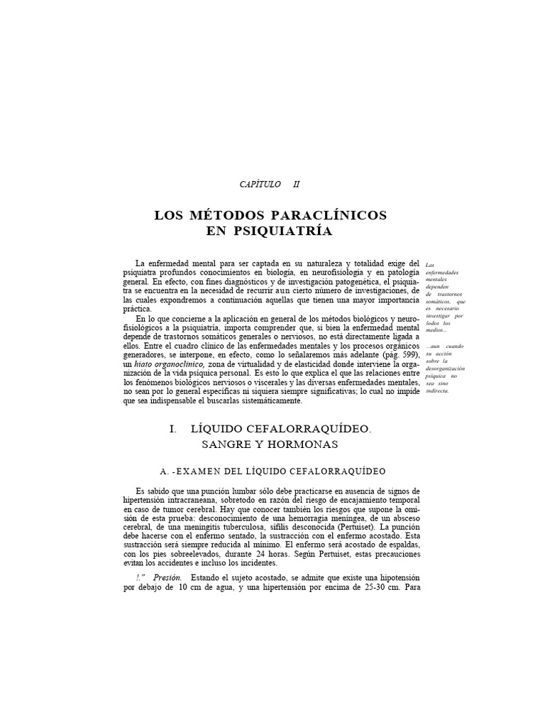 Henry Ey - Parte 2 Cap 2 | PDF | Hipotálamo | Hormona estimulante de la ...