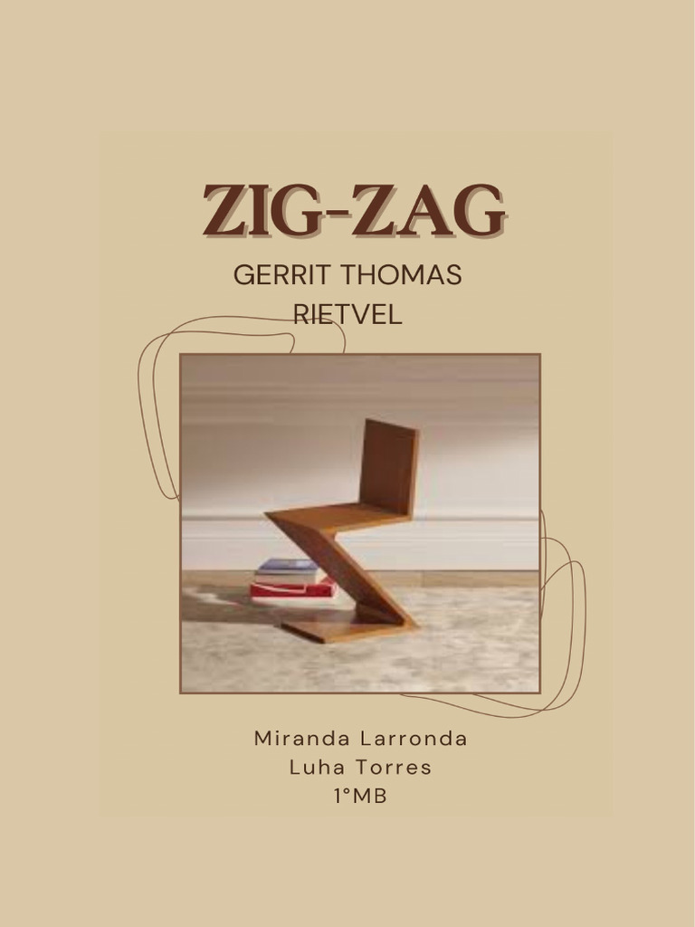 Zig Zag | PDF | Mueble | Diseño