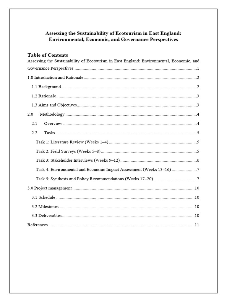 Annotated Project Proposal 1 | PDF | Survey Methodology | Sustainability