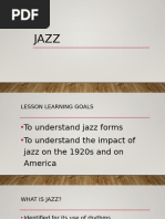 The History of Jazz Music | PDF | Jazz | English Language Music