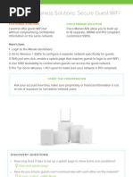 Accor Guest Wi-Fi Access Guidelines | PDF | Wi Fi | Password