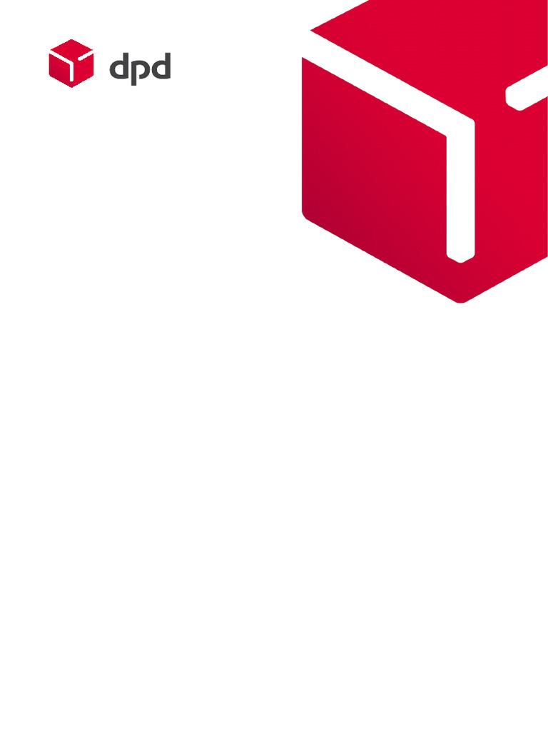DPD Shipper Handleiding UK - DEF | PDF