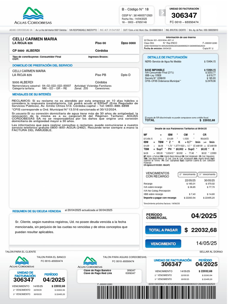 FC 0010 65550474 | PDF | Pagos | Servicios (economía)