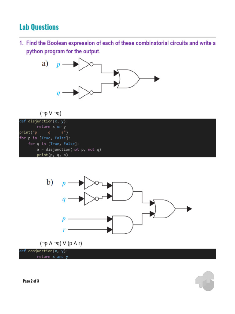 Lab 1 Sol | PDF