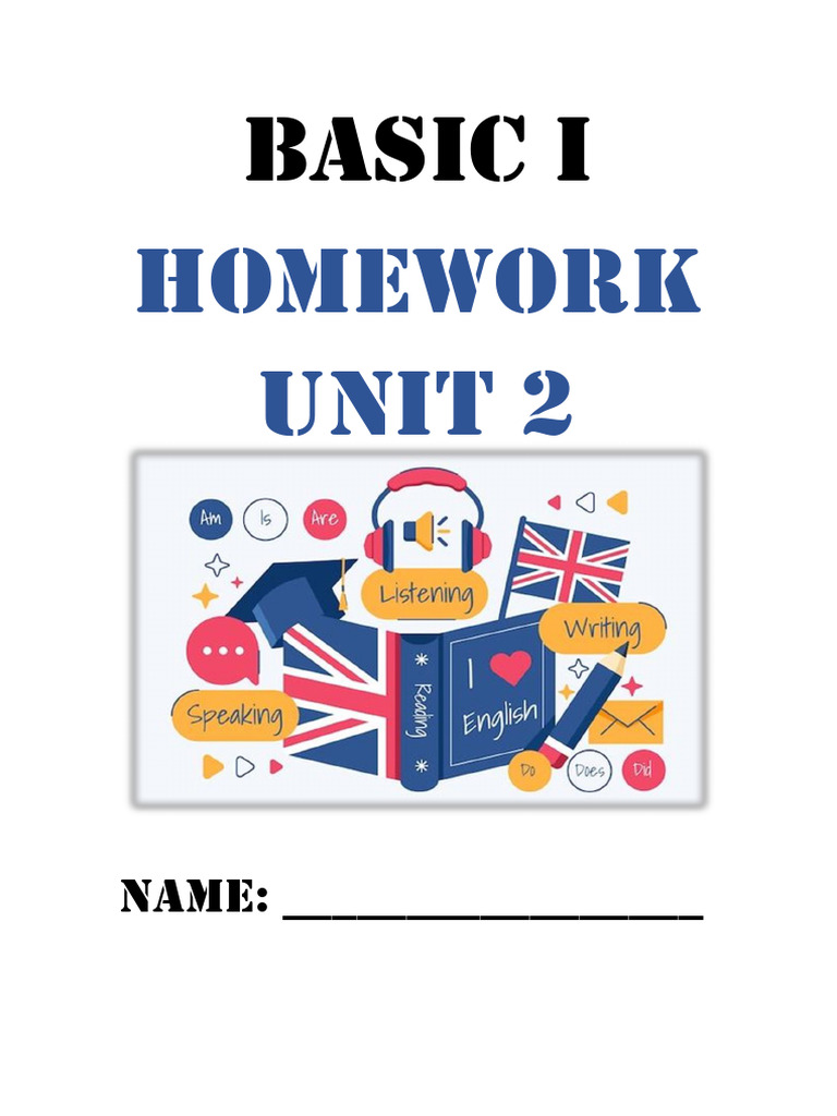 Homework - Basic I - Unit 2 | PDF