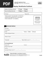 Bank Certificate Sample | PDF