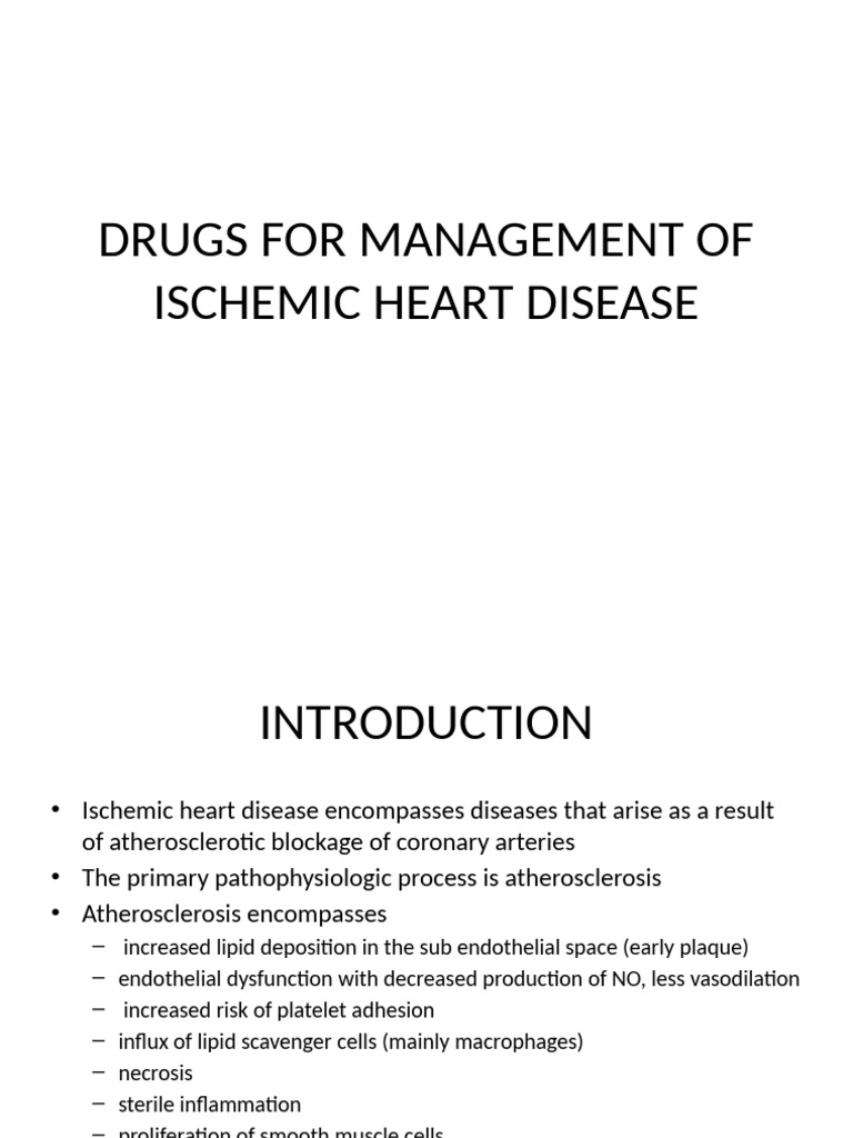 Ishemic Heart Disease | PDF | Myocardial Infarction | Coronary Artery ...