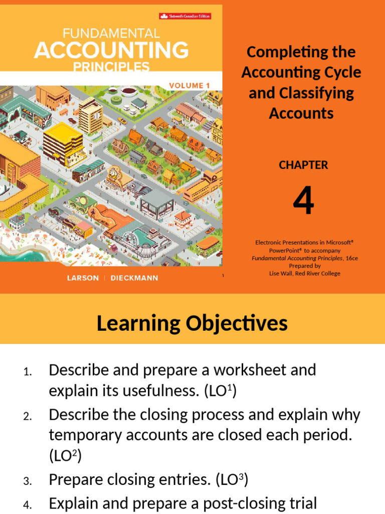 Larson16e PPT Ch04 | PDF | Debits And Credits | Expense