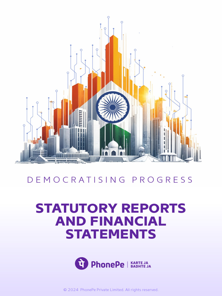 PhonePe Annual Report Statutory Reports and Financial Statements FY 23 ...