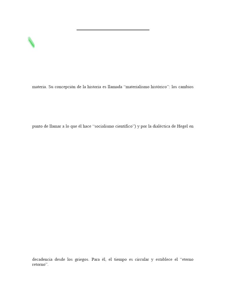 Comparación Marx-Nietzsche | PDF | Karl Marx | Friedrich Nietzsche
