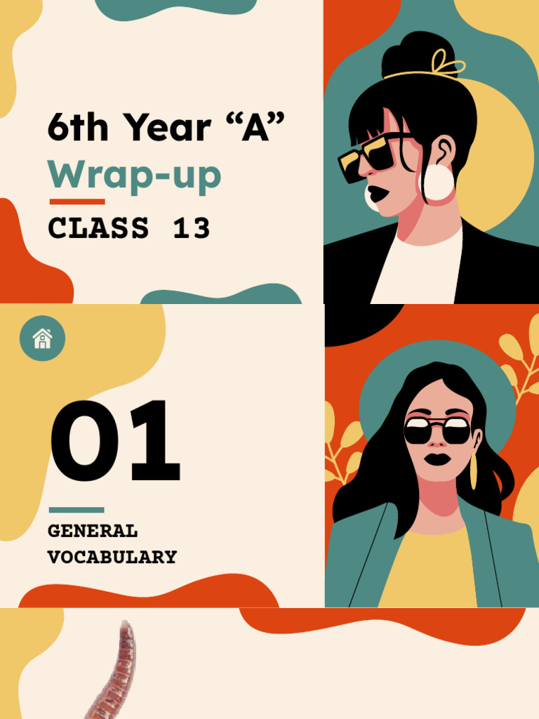 6th Year Vocabulary and Grammar Guide | PDF | Noun | Semantic Units