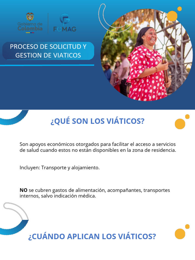 Proceso de Viaticos y Reembolsos | PDF