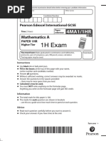 Edexcel Higher GCSE Paper 2 High Priority Revision Topics | PDF | Area ...