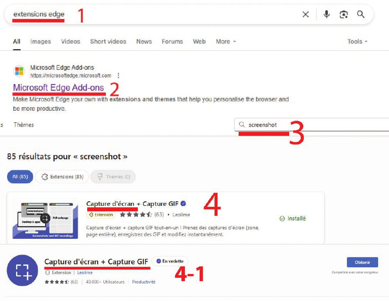 Install Screen Shoot | PDF