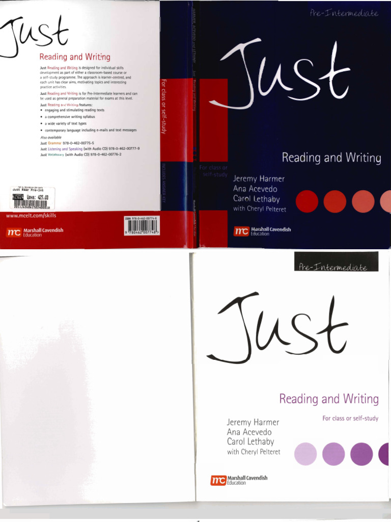 JUST Reading and Writing Pre Intermediate | PDF | English Language | Books