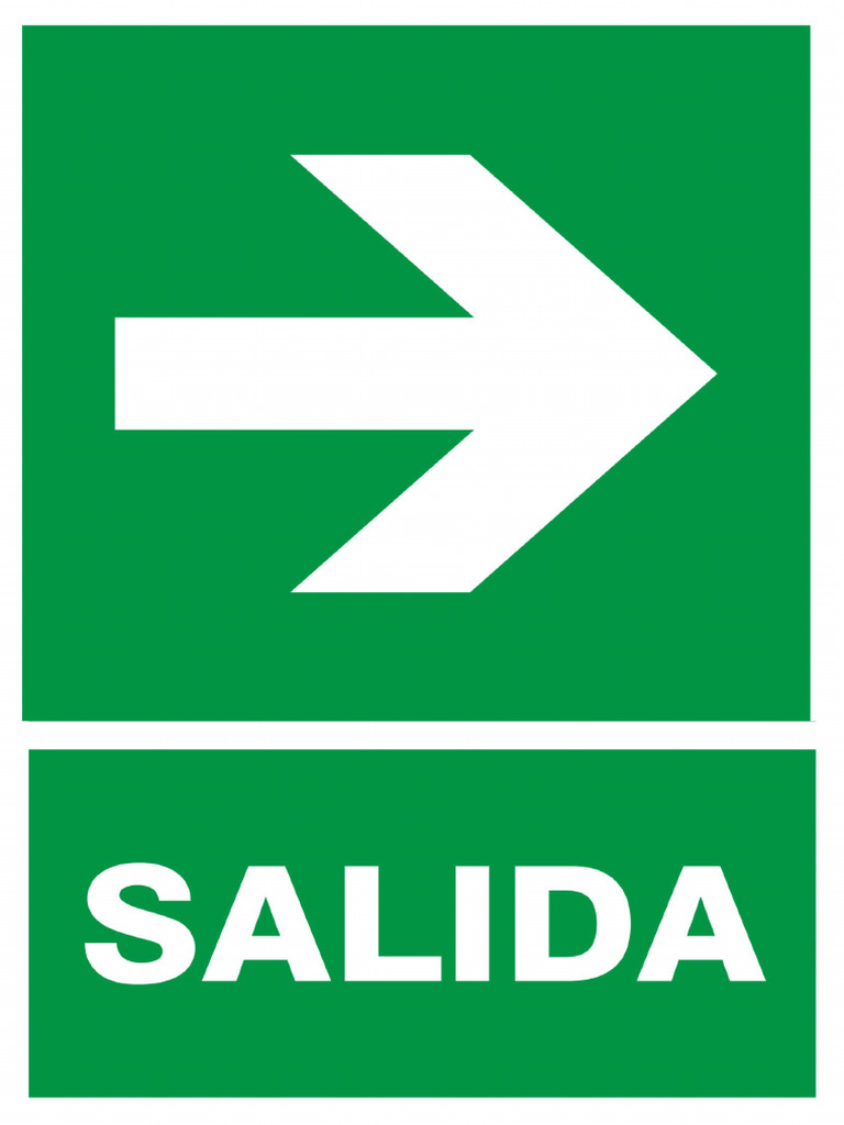 SEÑALETICA DE SALIDA | PDF