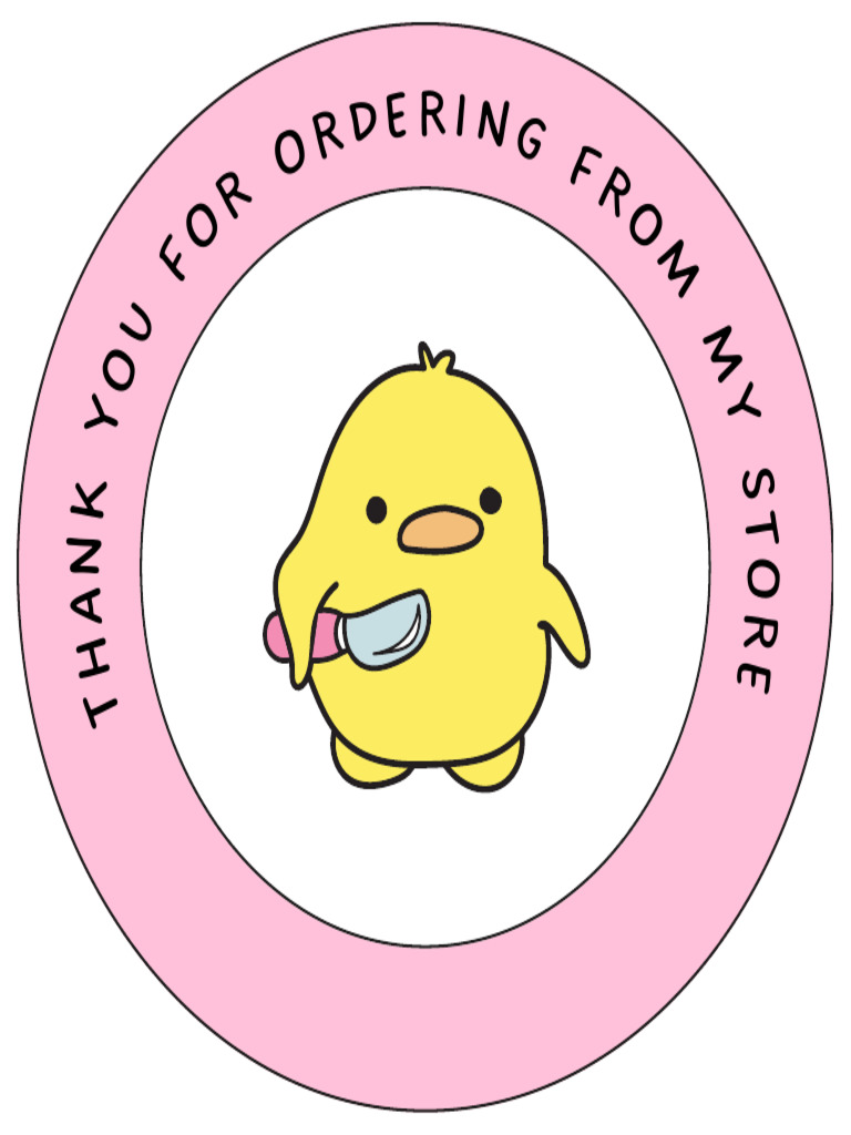 GLOW Shop Sticker | PDF