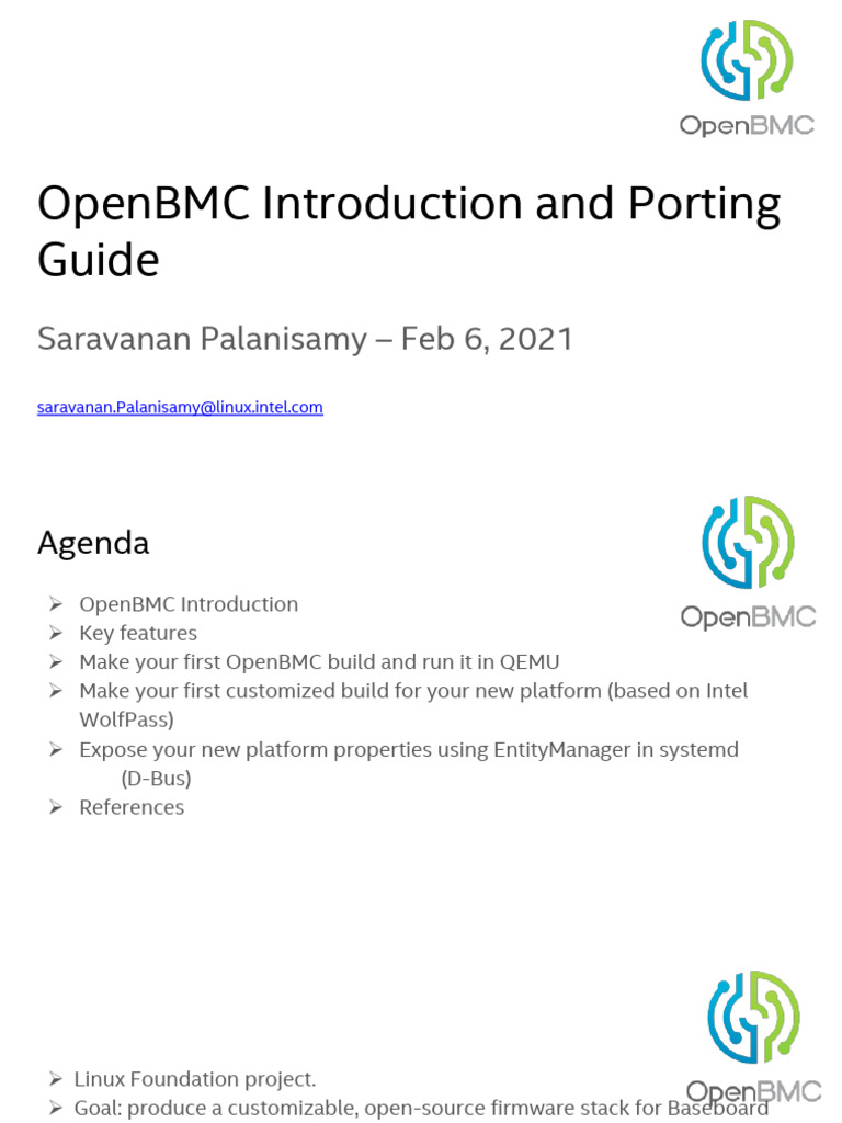 OpenBMC_Intro_Porting_Guide_FOSDEM_2021 | PDF | Computer Science ...