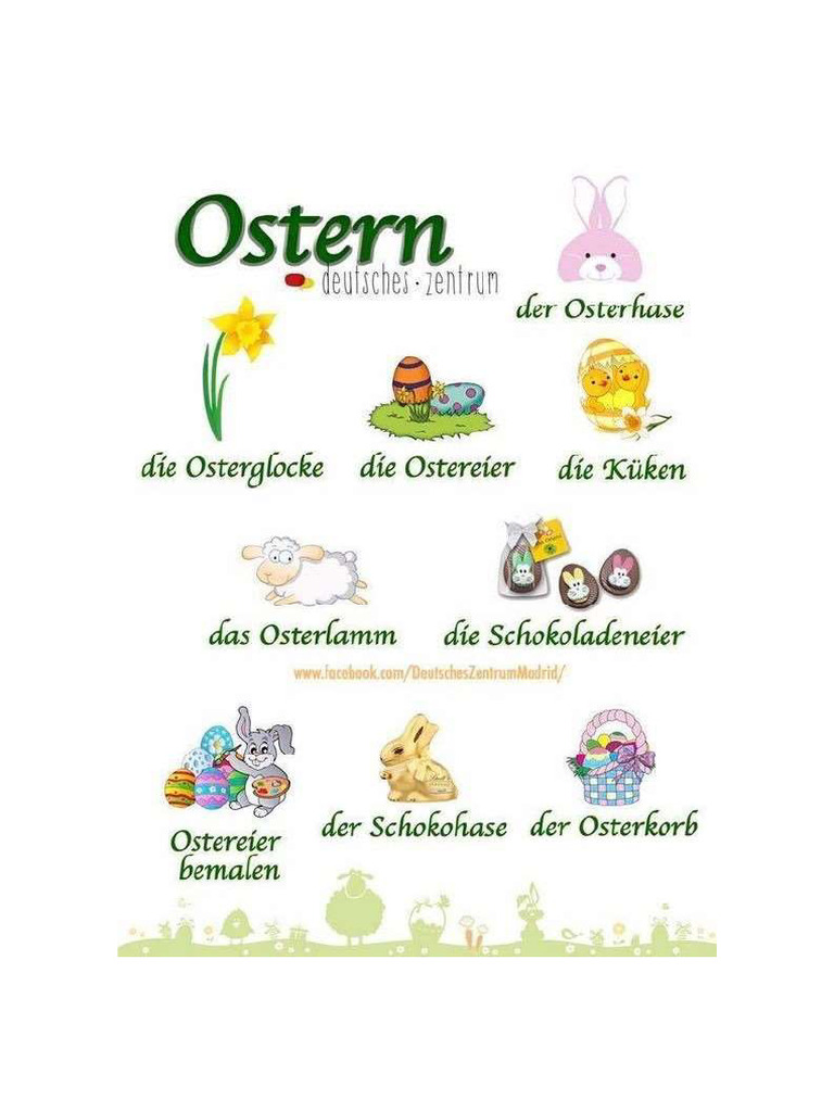 Ostern Wortschatz | PDF