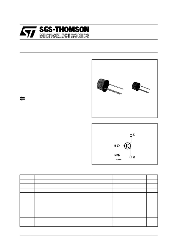 Electronica Datasheet 2N2218-2N2219 | PDF | Electrical Engineering ...