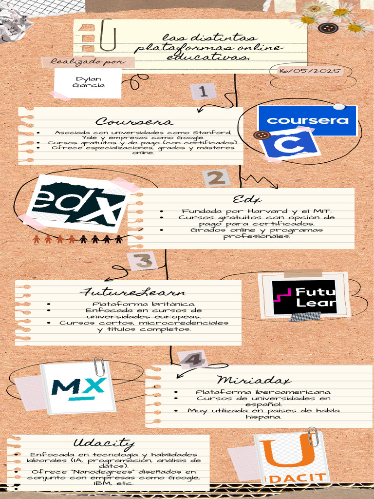 Infografia Plataformas Educativas | PDF