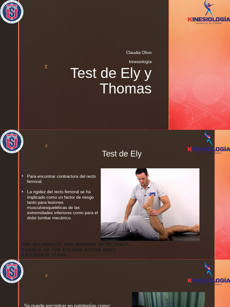 Test de Ely y Thomas | PDF