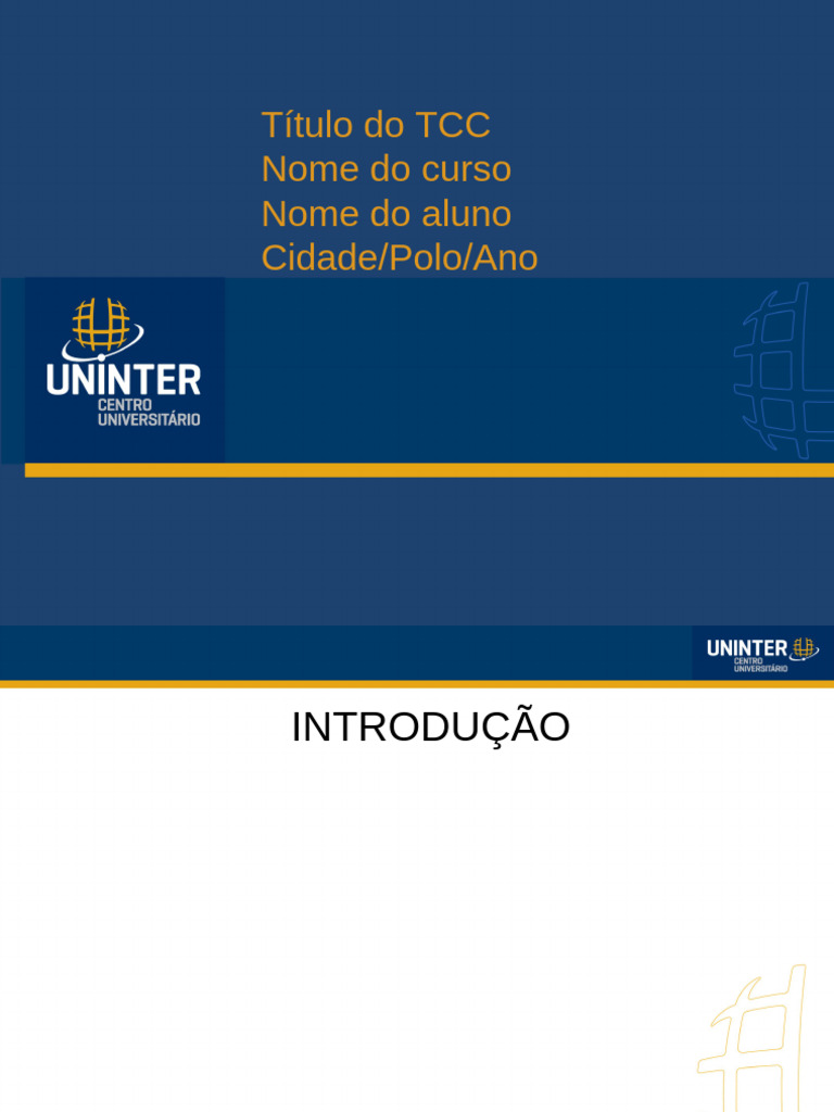 Template padrao_slides TCC_2024 | PDF