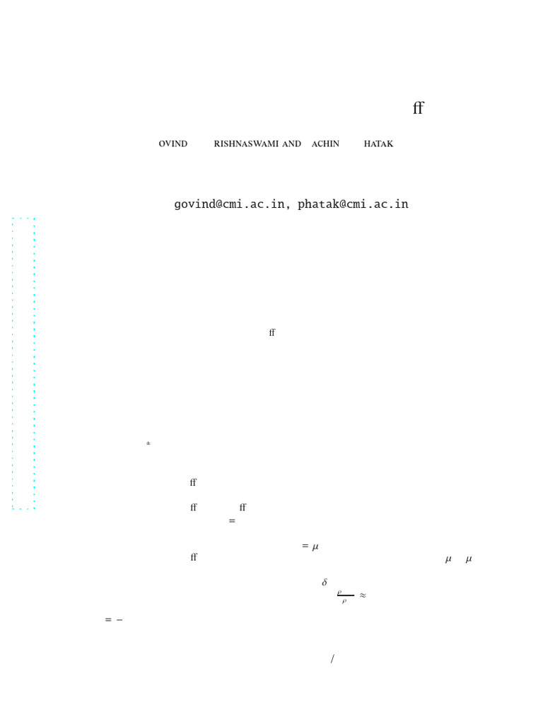 Higgs Mechanism and The Added-Mass Effect | PDF | Higgs Boson | Gauge ...