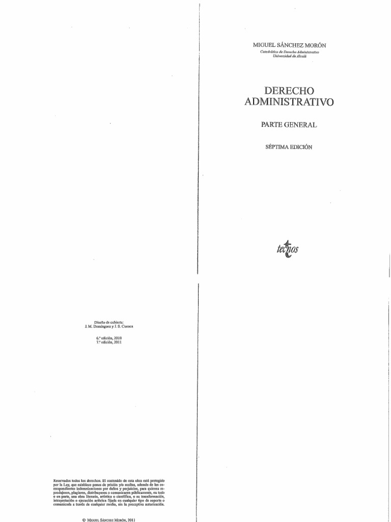 c.U4-SÁNCHEZ MORÓN, M. Capítulo V El Reglamento | PDF