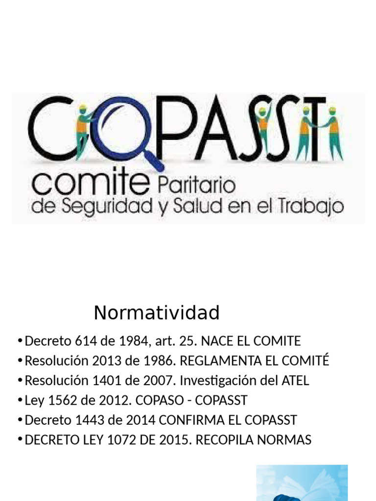 Normativa y Funciones del COPASST | PDF | Gobierno